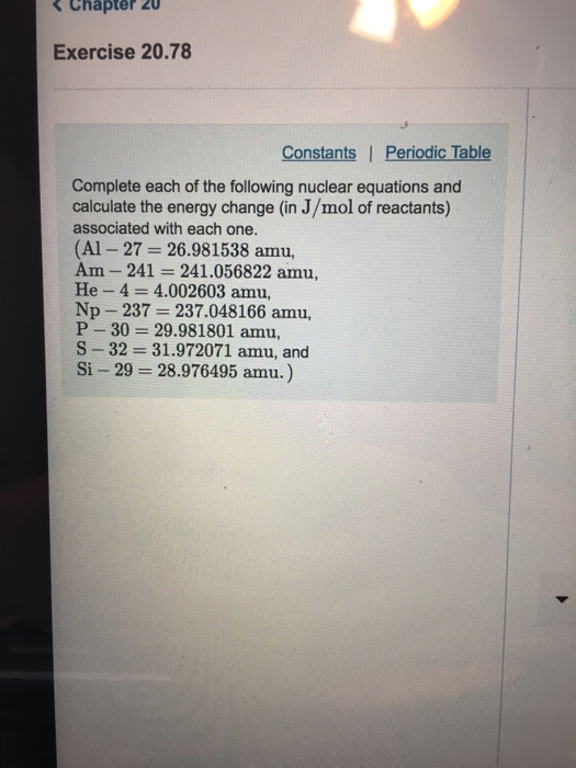 Solved Constants I Periodic Table Part A Complete each | Chegg.com