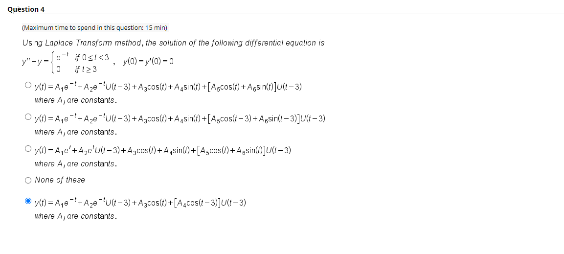 Solved Question 4 (Maximum time to spend in this question: | Chegg.com