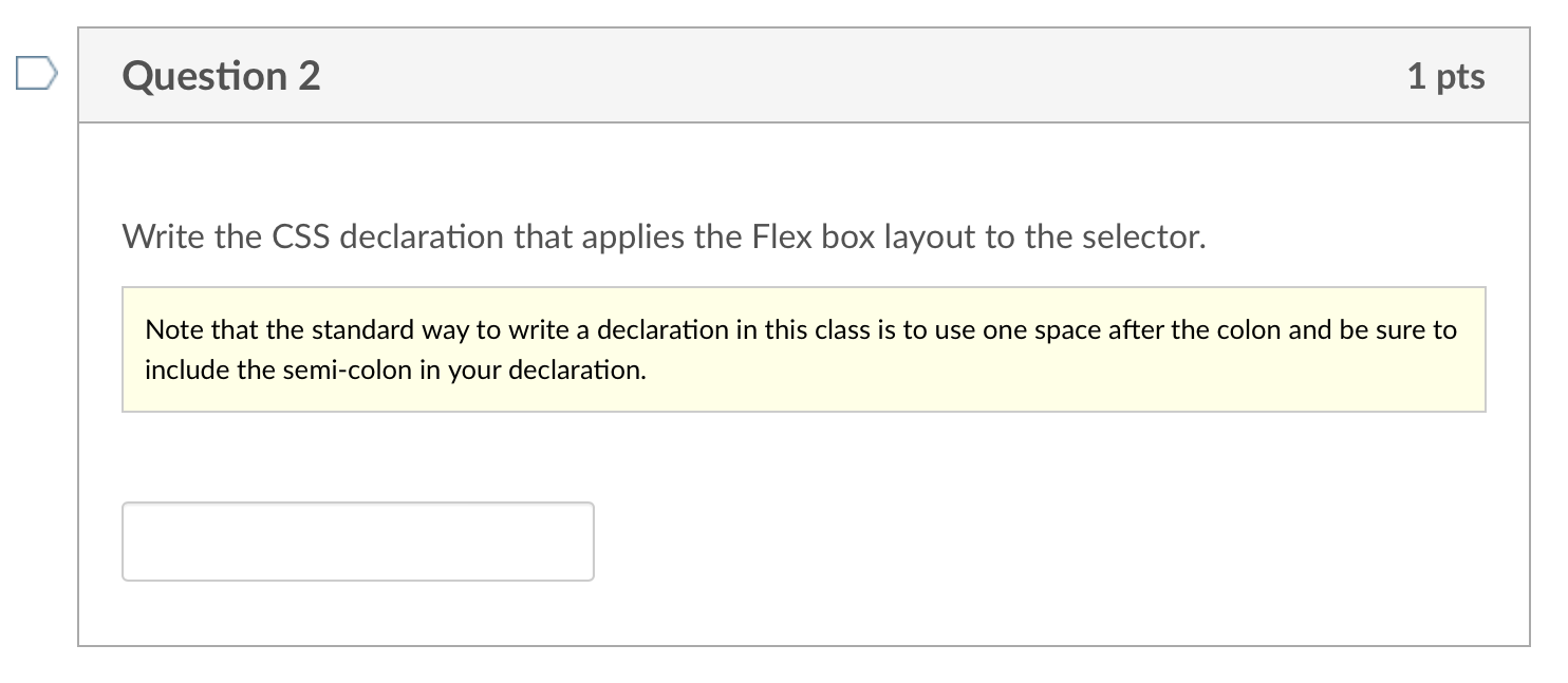 Solved Question 2write The Css Declaration That Applies The 5272