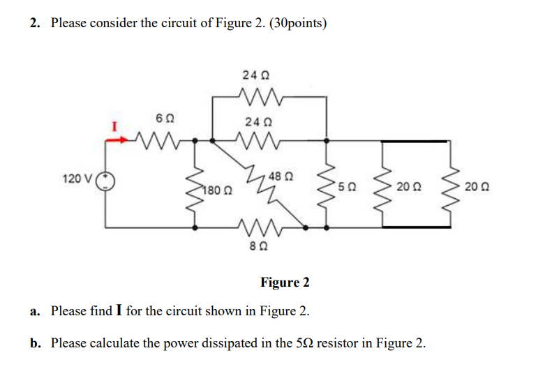 Solved 2. Please consider the circuit of Figure 2. | Chegg.com