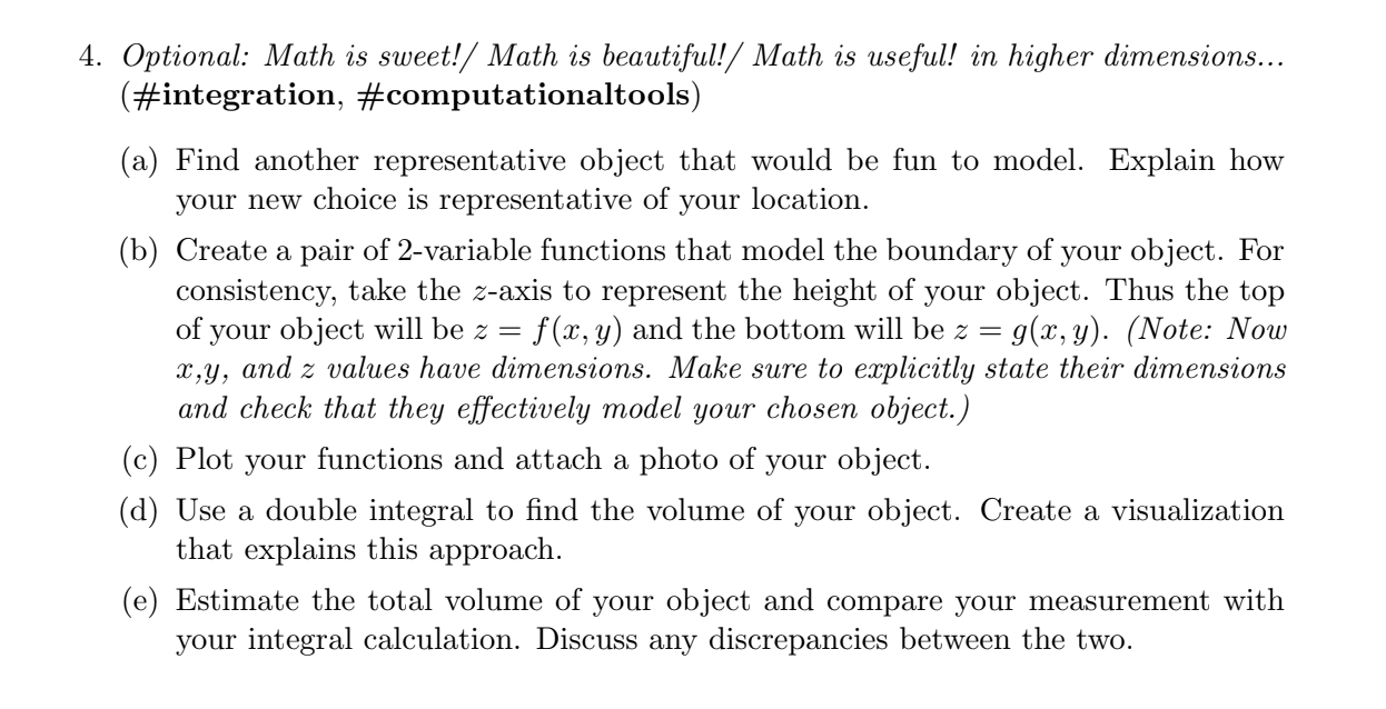 Solved Optional: Math is sweet!/ ﻿Math is beautiful!/ ﻿Math | Chegg.com
