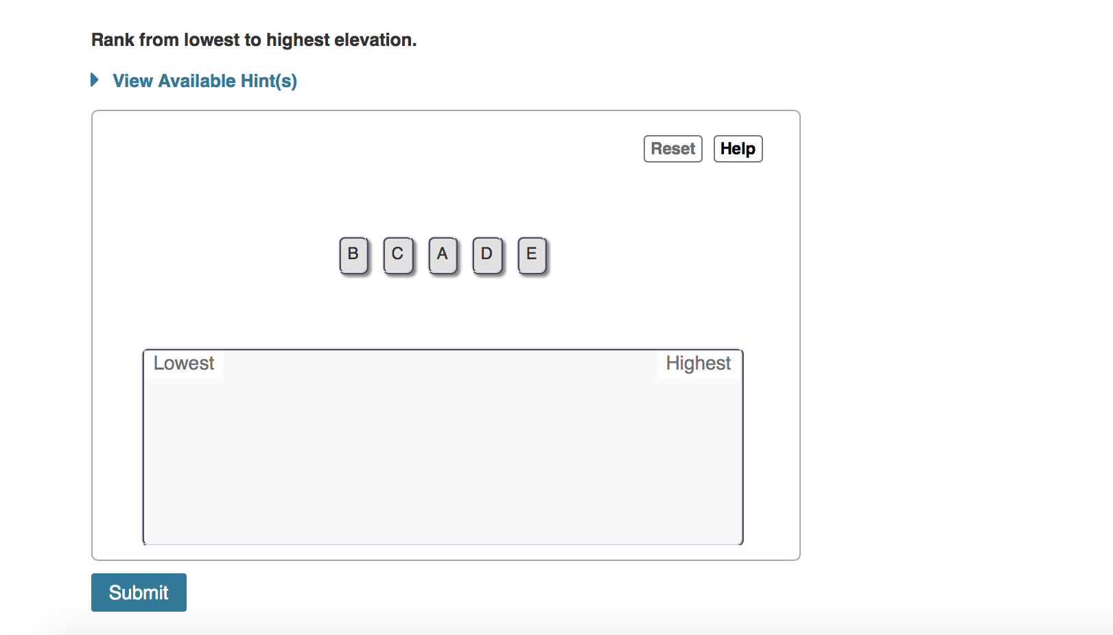 Solved Part A - Interpreting features on topographic maps | Chegg.com