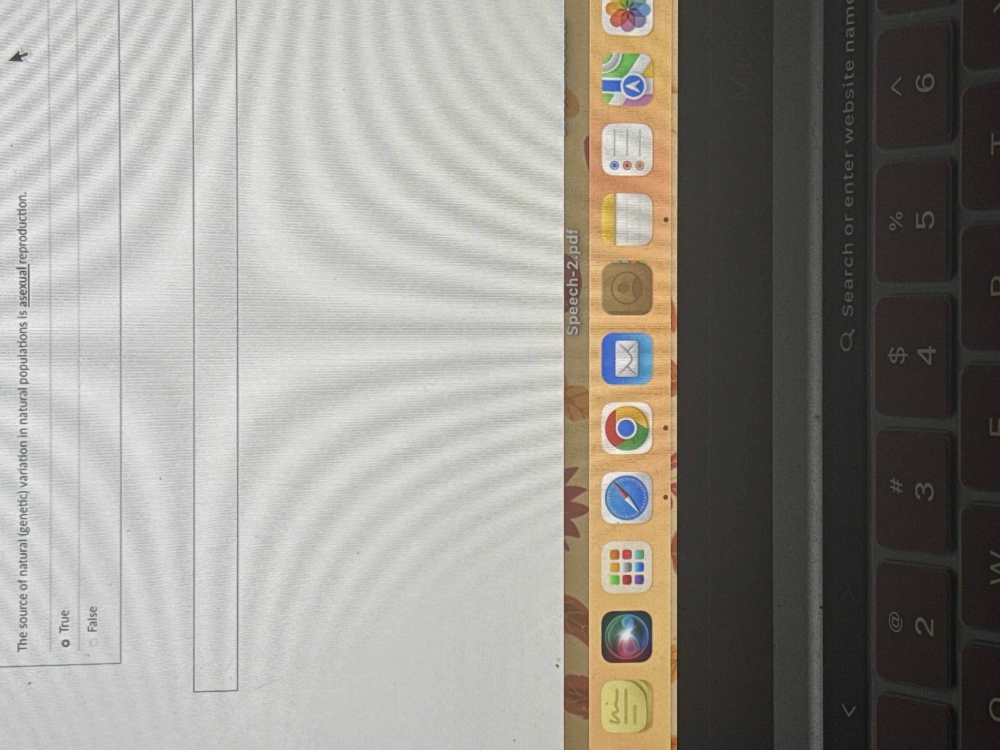 Solved The source of natural (genetic) ﻿variation in natural | Chegg.com