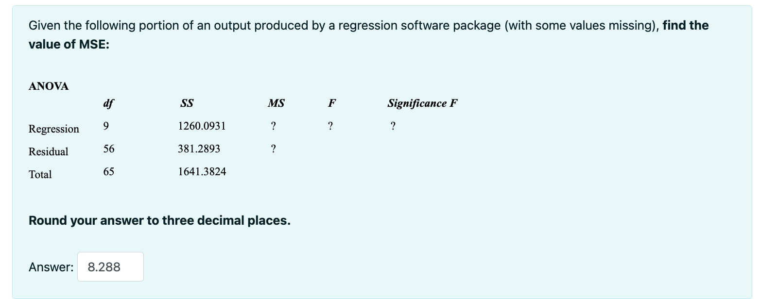 Solved Given the following portion of an output produced by | Chegg.com