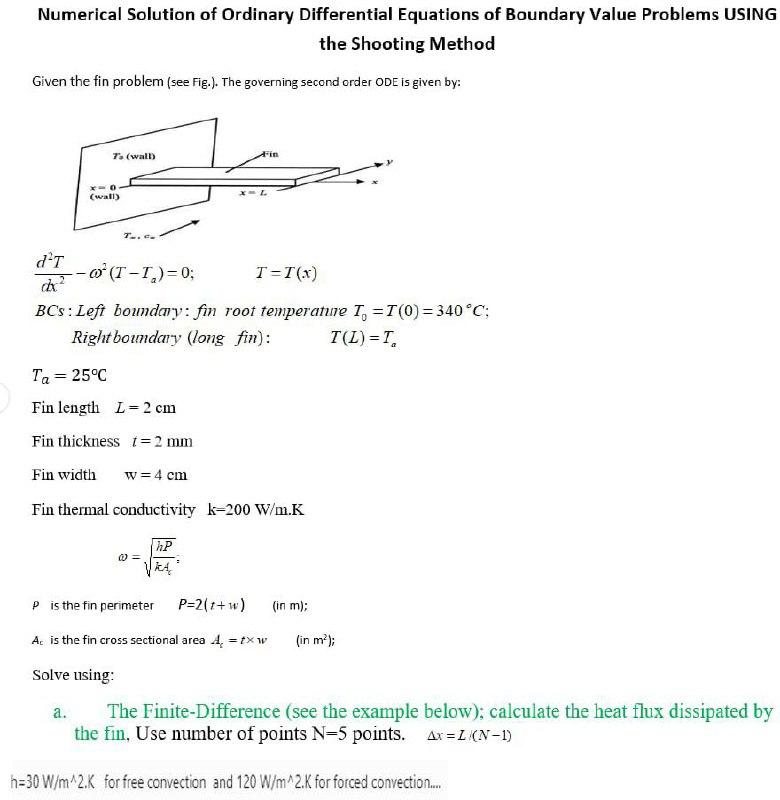 Numerical Solution of Ordinary Differential Equations | Chegg.com