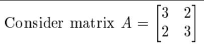 Solved Consider matrix A=[3223]Find the basis for the | Chegg.com