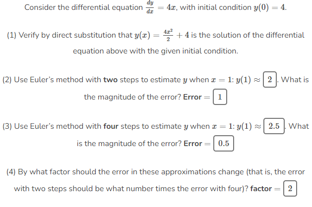Solved (2) For the slope field in figure 1 , a solution at | Chegg.com
