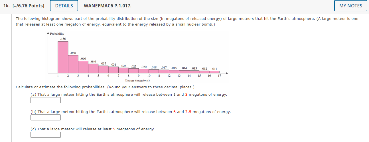 Solved that releases at least one megaton of energy, | Chegg.com