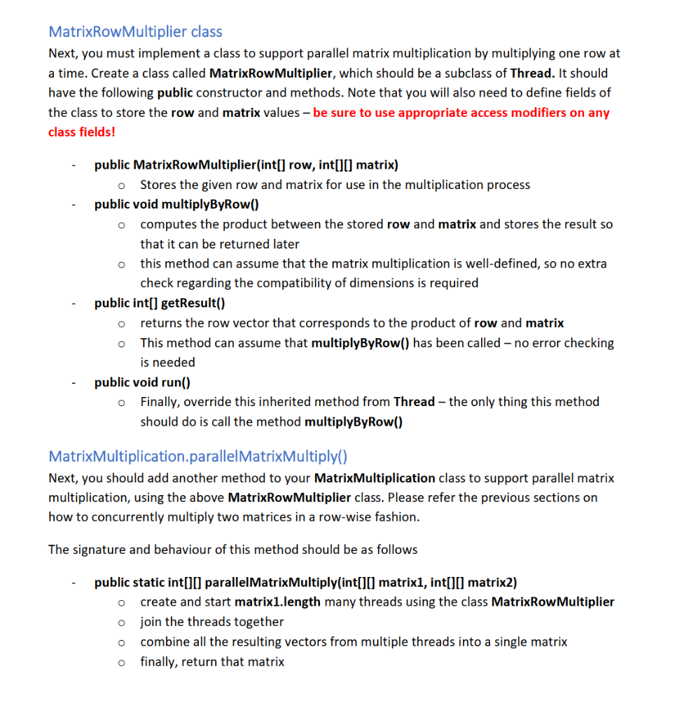 Solved Aims and objectives Generating random matrices using | Chegg.com