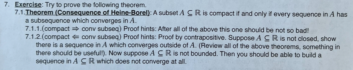 Solved Exercise: Try to prove the following theorem.7.1. | Chegg.com