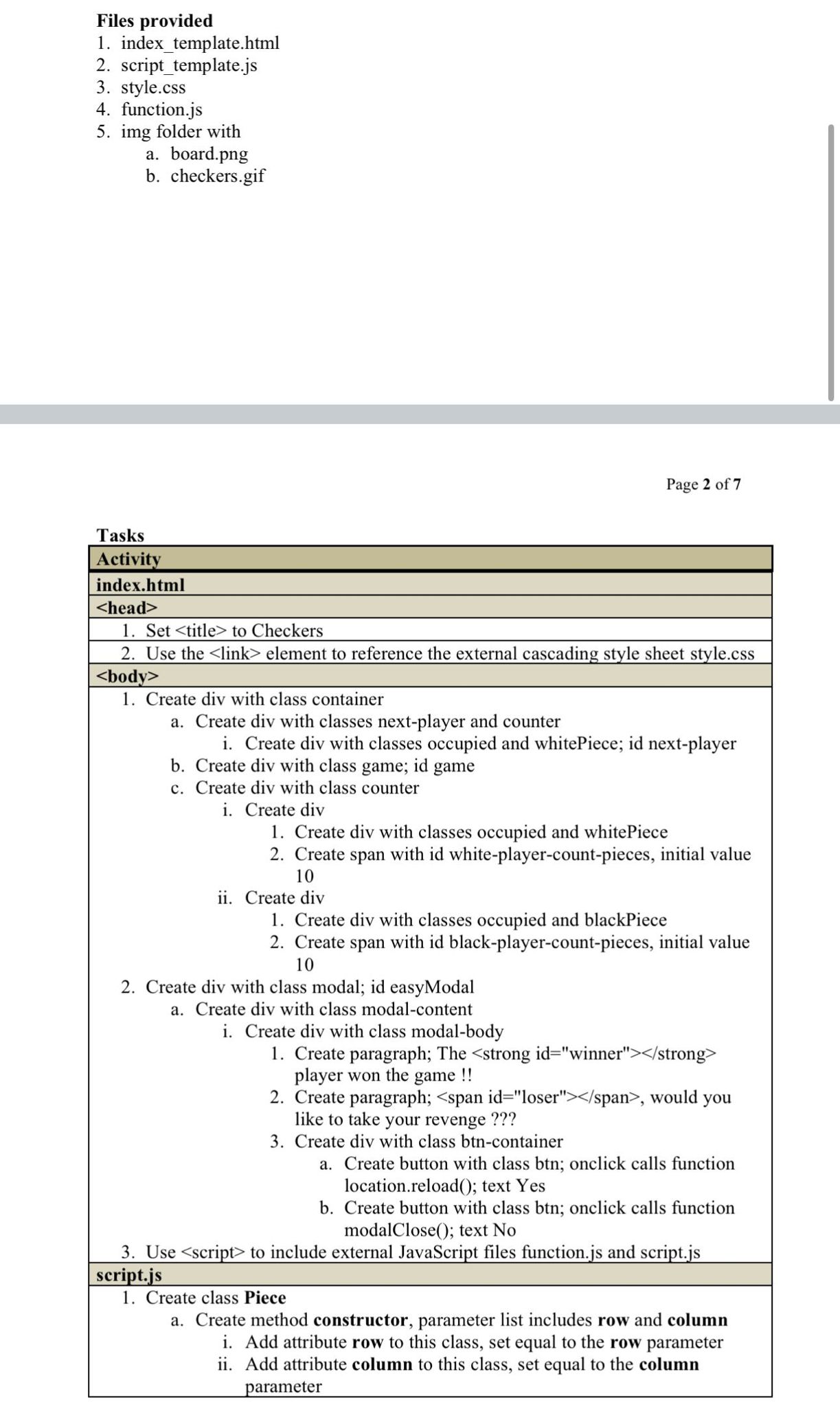 Solved Assignment scope This assignment is focused on | Chegg.com
