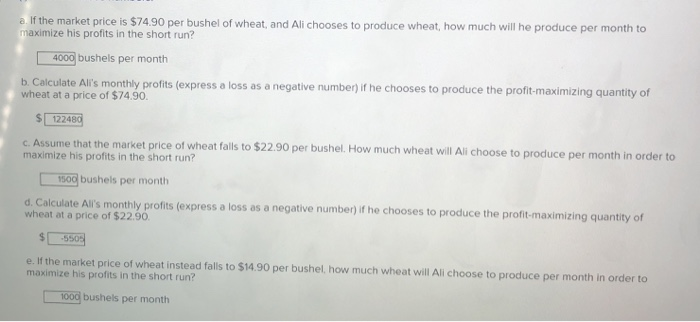 Solved (bushels) AVC (dollars) ATC (do1lars) MC (dollars) | Chegg.com Solved (bushels) AVC (dollars) ATC (do1lars) MC (dollars) | Chegg.com