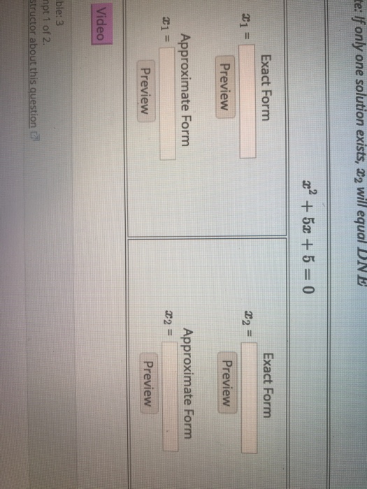 Solved 5. Write your answers in Exact Form and in | Chegg.com