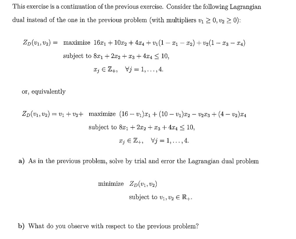 This exercise is a continuation of the previous | Chegg.com