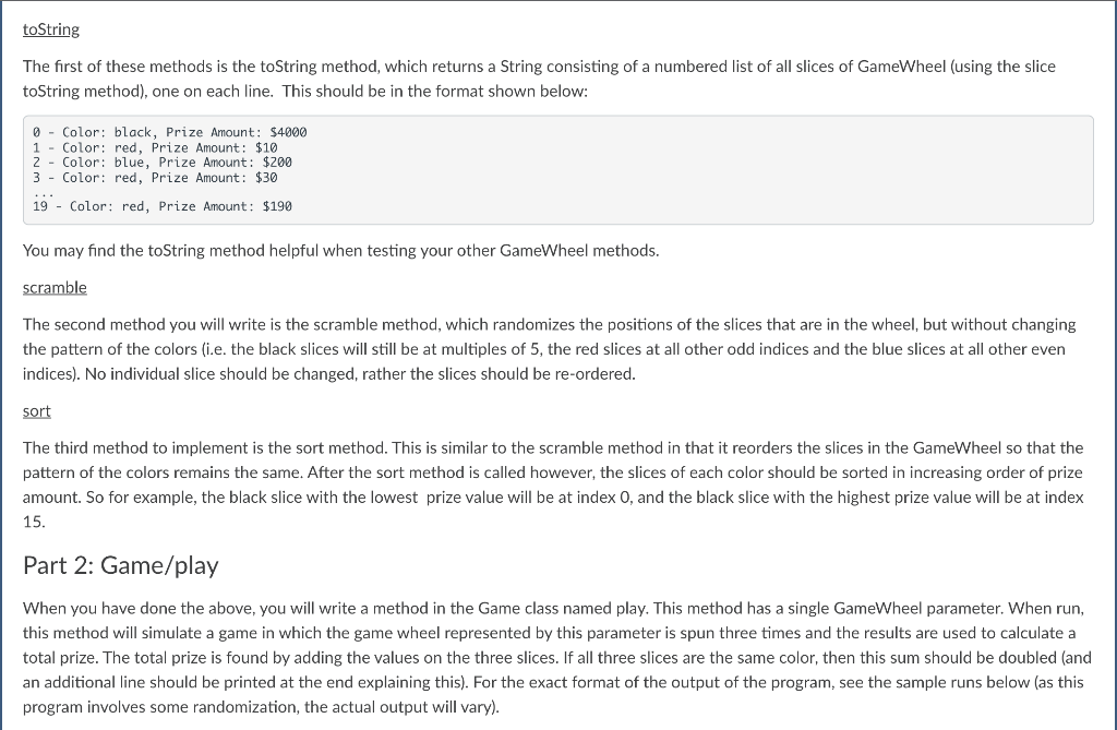 Solved For this assignment, you will work on a multi-file | Chegg.com
