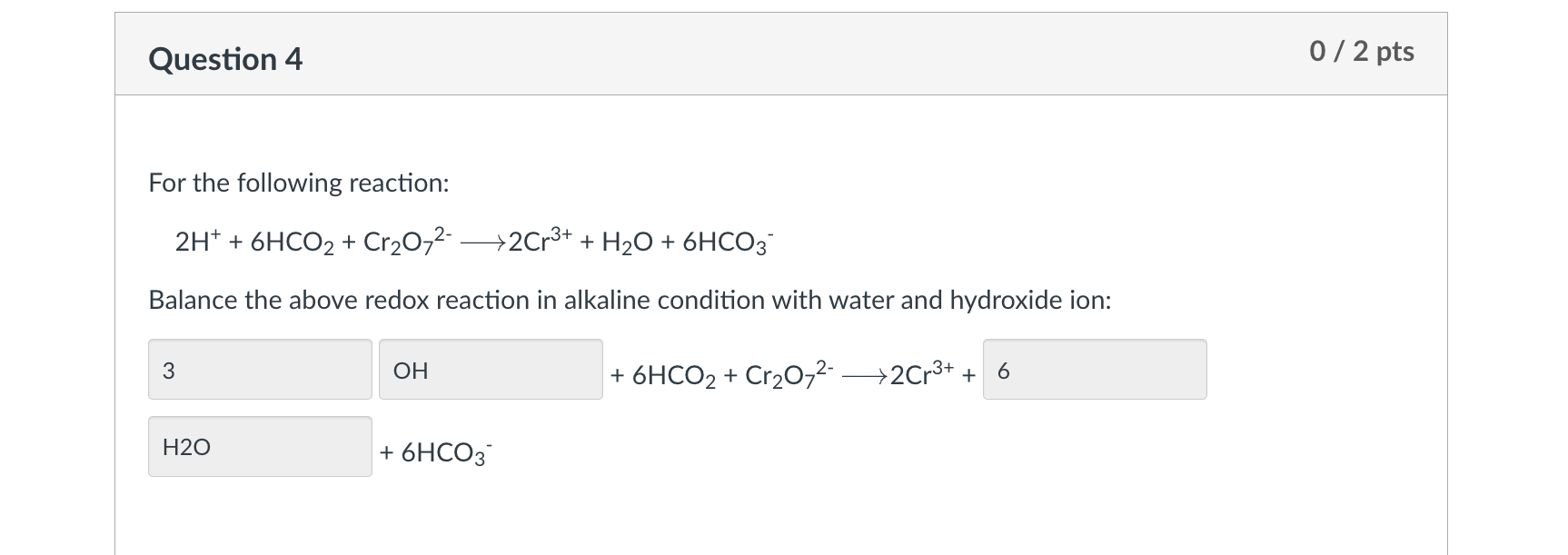 Solved For the following reaction: | Chegg.com
