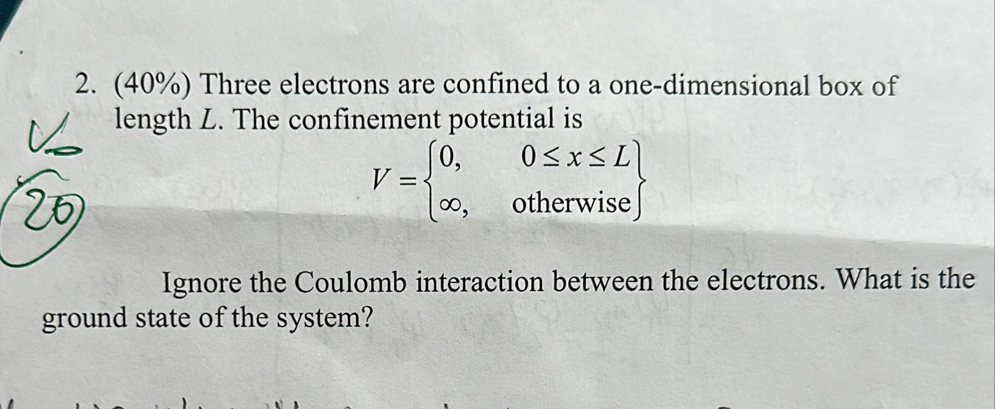 Solved Three electrons are confined to a one-dimensional box | Chegg.com