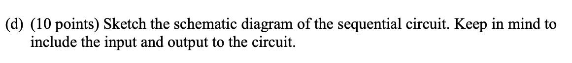 Solved Problem 4. (50 points) A sequential circuit | Chegg.com