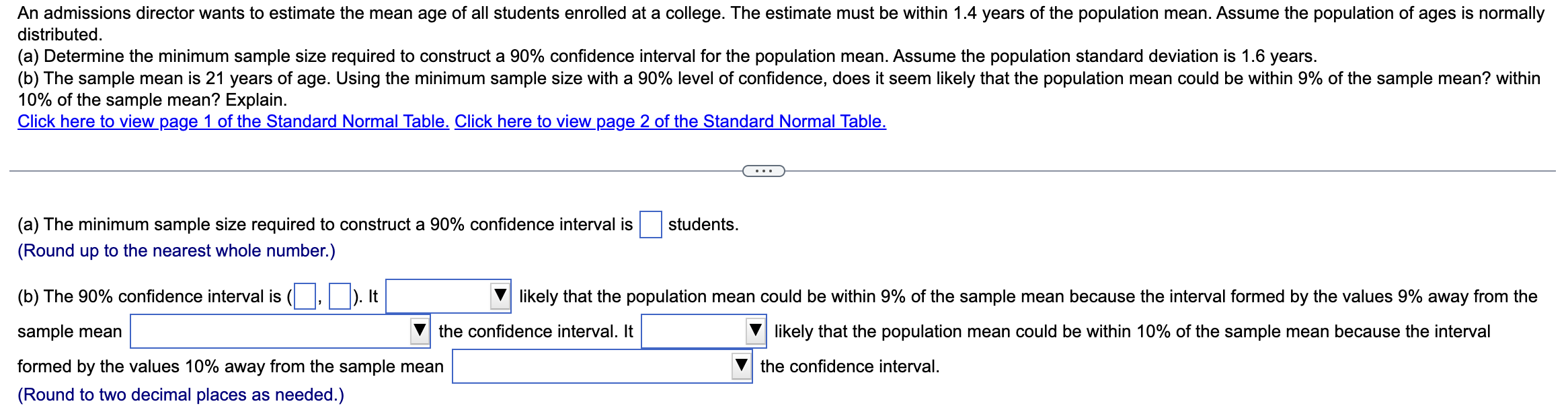 Solved distributed.(a) ﻿Determine the minimum sample size | Chegg.com