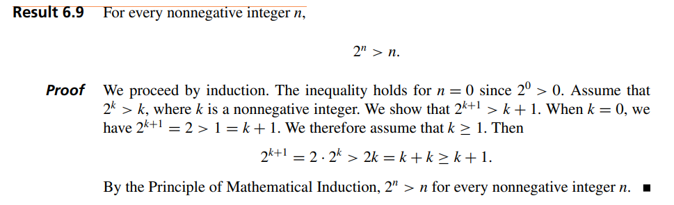 Solved The following two examples are proofs by induction, | Chegg.com