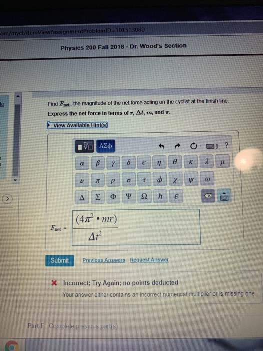 Solved om/myct/itemView?assignmentProblemiD-101513080 | Chegg.com