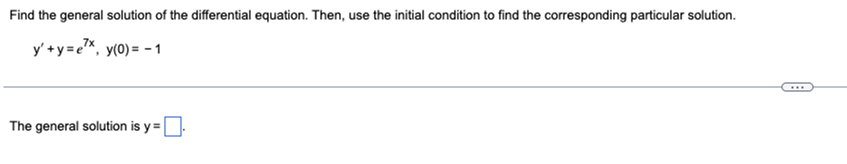 Solved Find the general solution of the differential | Chegg.com