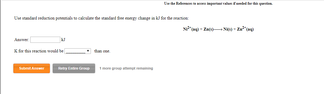 Solved Use the References to access important values if | Chegg.com