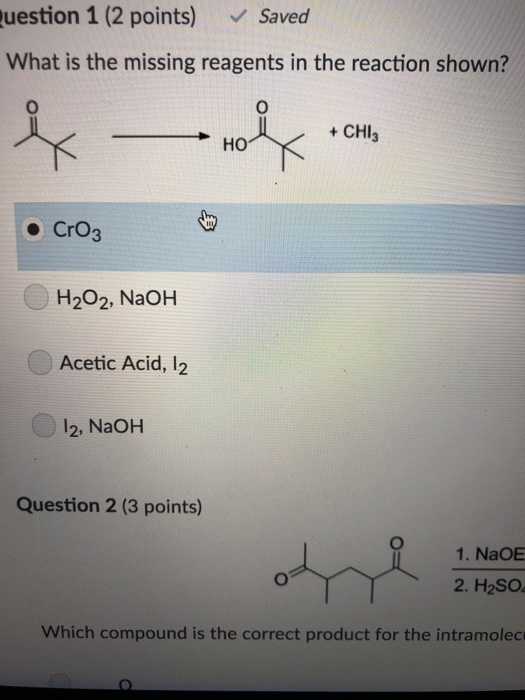 Solved uestion 1 (2 points) Saved What is the missing | Chegg.com Solved uestion 1 (2 points) Saved What is the missing | Chegg.com