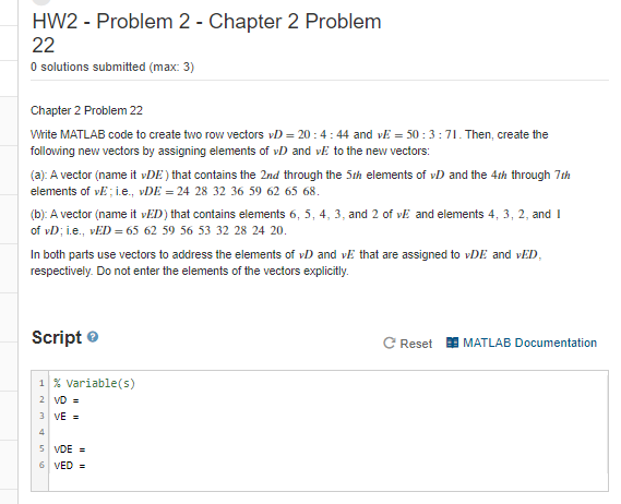 Solved HW2 - Problem 2 - Chapter 2 Problem 22 O solutions | Chegg.com
