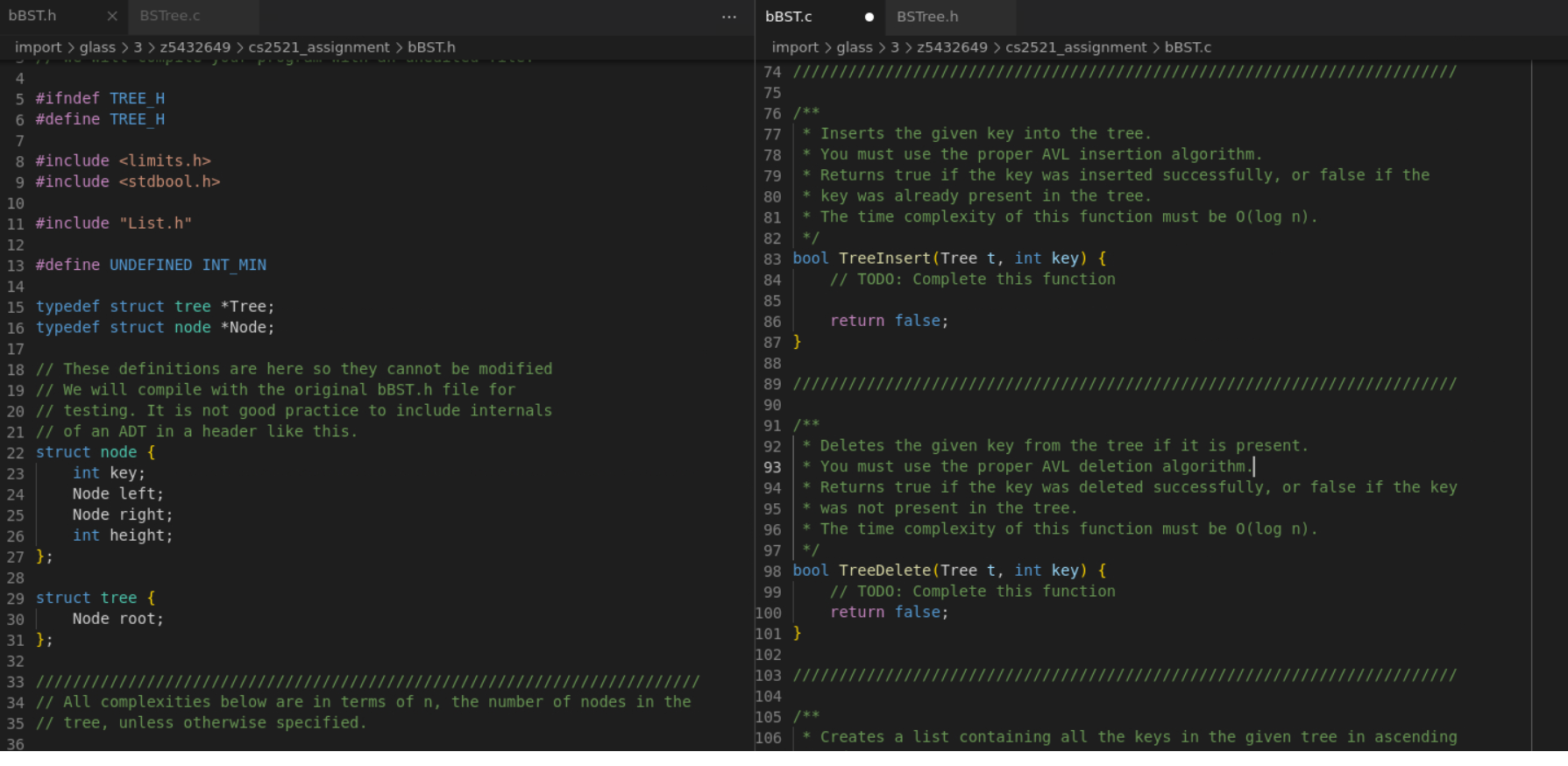 Solved Hi, could I get some help implementing codes for | Chegg.com