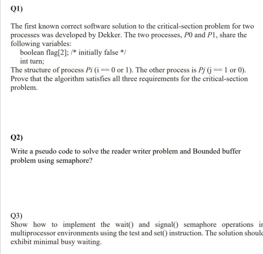 Solved Q1) The first known correct software solution to the | Chegg.com