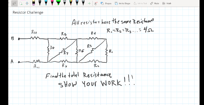 Solved Resistor Challenge. The assignment is to design our | Chegg.com