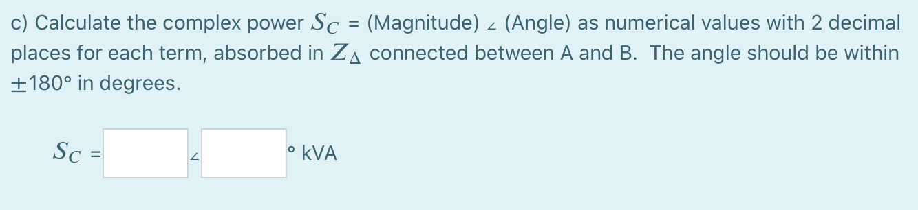Solved A balanced abc-sequence Y-connected source with Van = | Chegg.com