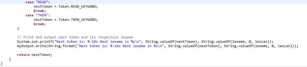 Solved The Java program "Lex.java" is equivalent to the | Chegg.com