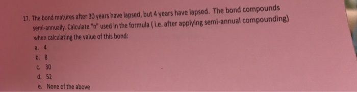 Solved semi-annually. Calculate "n'" used in the formula | Chegg.com