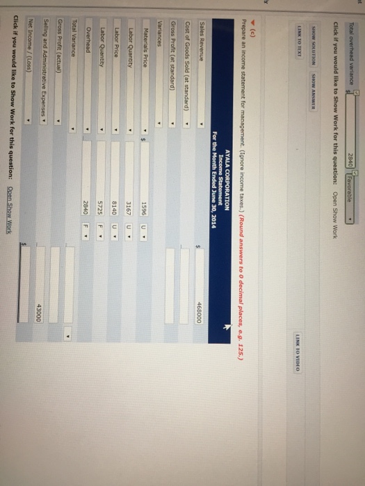 Solved Problem 23-2A (part level submission) Ayala | Chegg.com