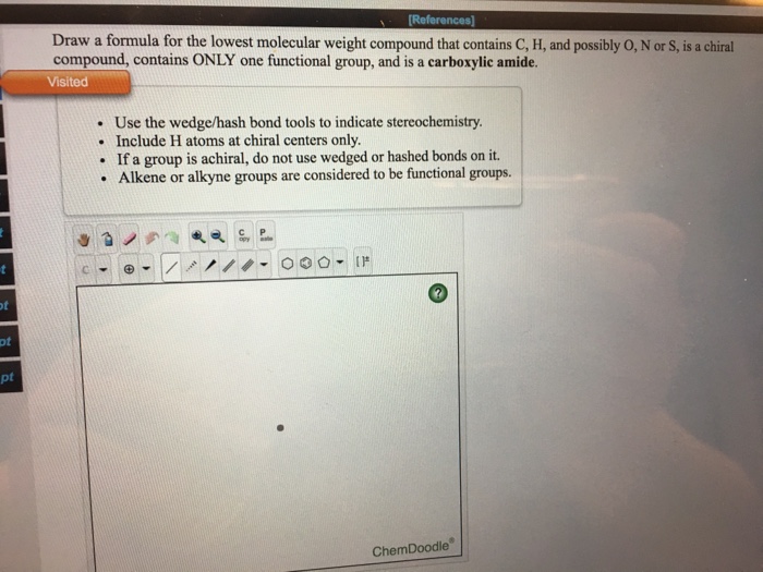 Solved Draw a formula for the lowest molecular weight | Chegg.com