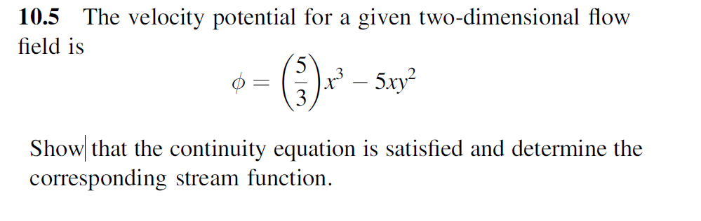 Solved Problem 2.The stream function and velocity potential | Chegg.com
