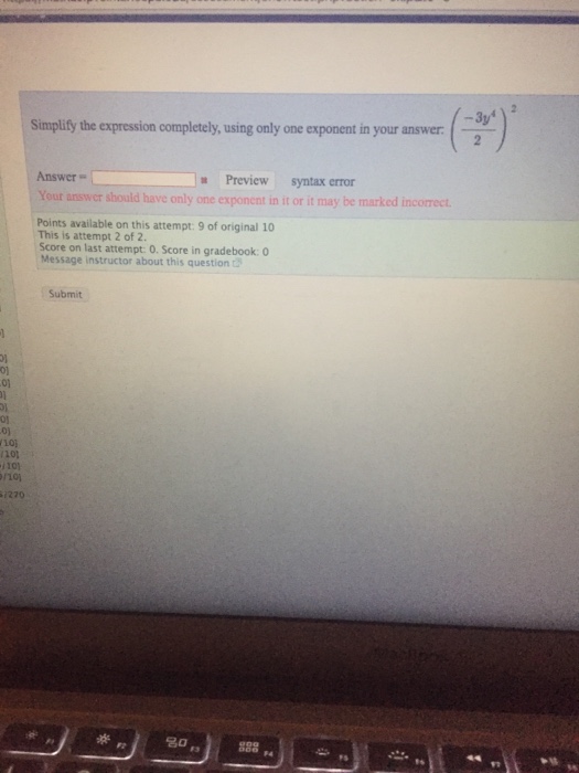 Solved Simplify the expression completely, using only one | Chegg.com