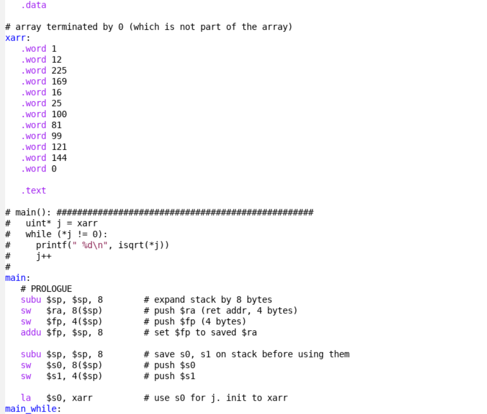 Solved Include Include ∗ The Integer Square Root Of 