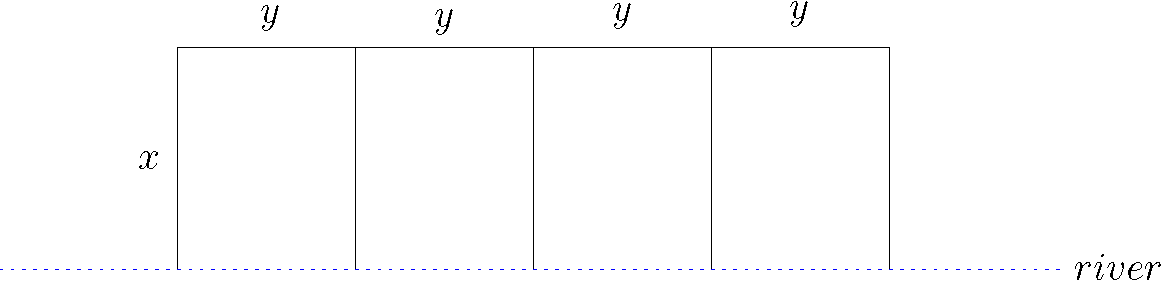 Solved A rancher wants to fence 6000 square meters of | Chegg.com