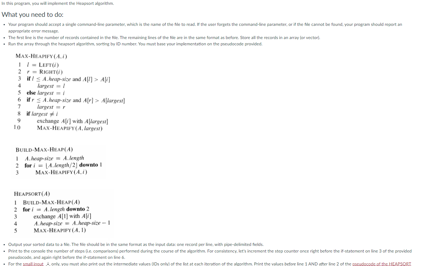 Solved small.txt file 10 Antharion | Chegg.com