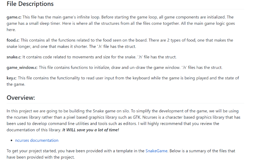 Solved Snake Game Project Objectives: In this project you | Chegg.com