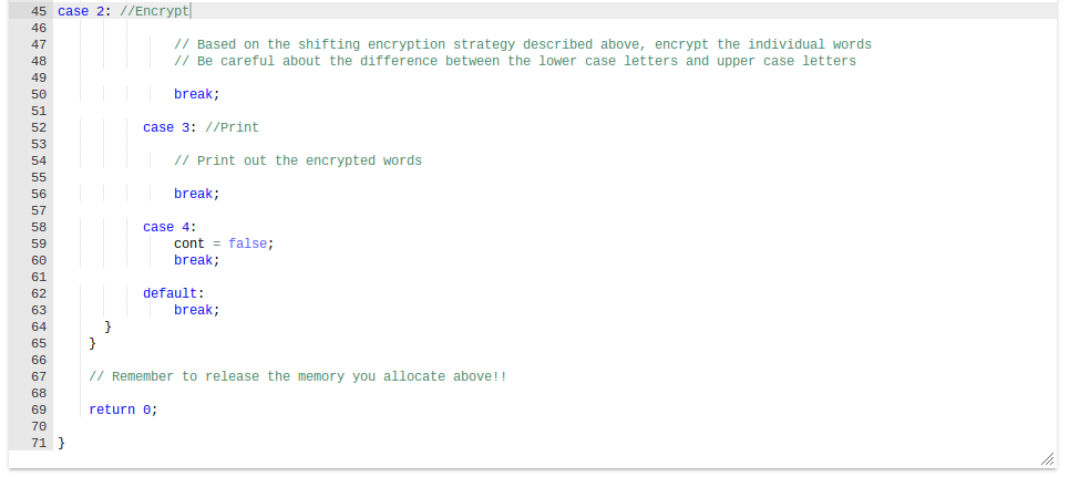 Solved 5.18 Homework 3 Encryption using Pointers and Dynamic | Chegg.com
