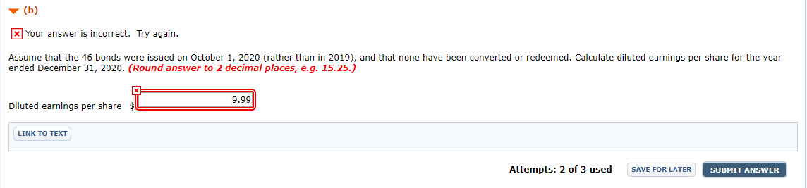 Solved Exercise 17-9 (Part Level Submission) In 2019, | Chegg.com