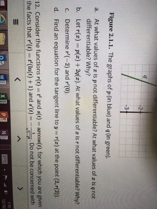 Solved 11. Let functions p and q be the piecewise linear | Chegg.com Solved 11. Let functions p and q be the piecewise linear | Chegg.com