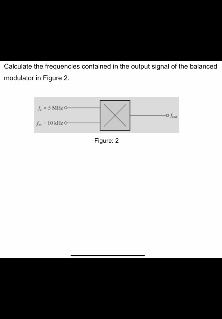 Solved Calculate the frequencies contained in the output | Chegg.com