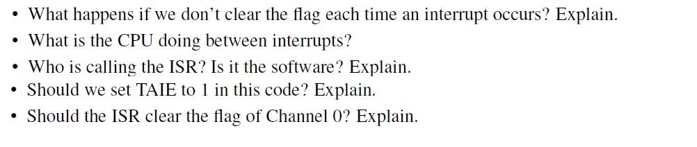 Solved - What happens if we don't clear the flag each time | Chegg.com
