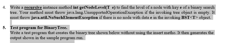 4. Write a recursive instance method int | Chegg.com 4. Write a recursive instance method int | Chegg.com