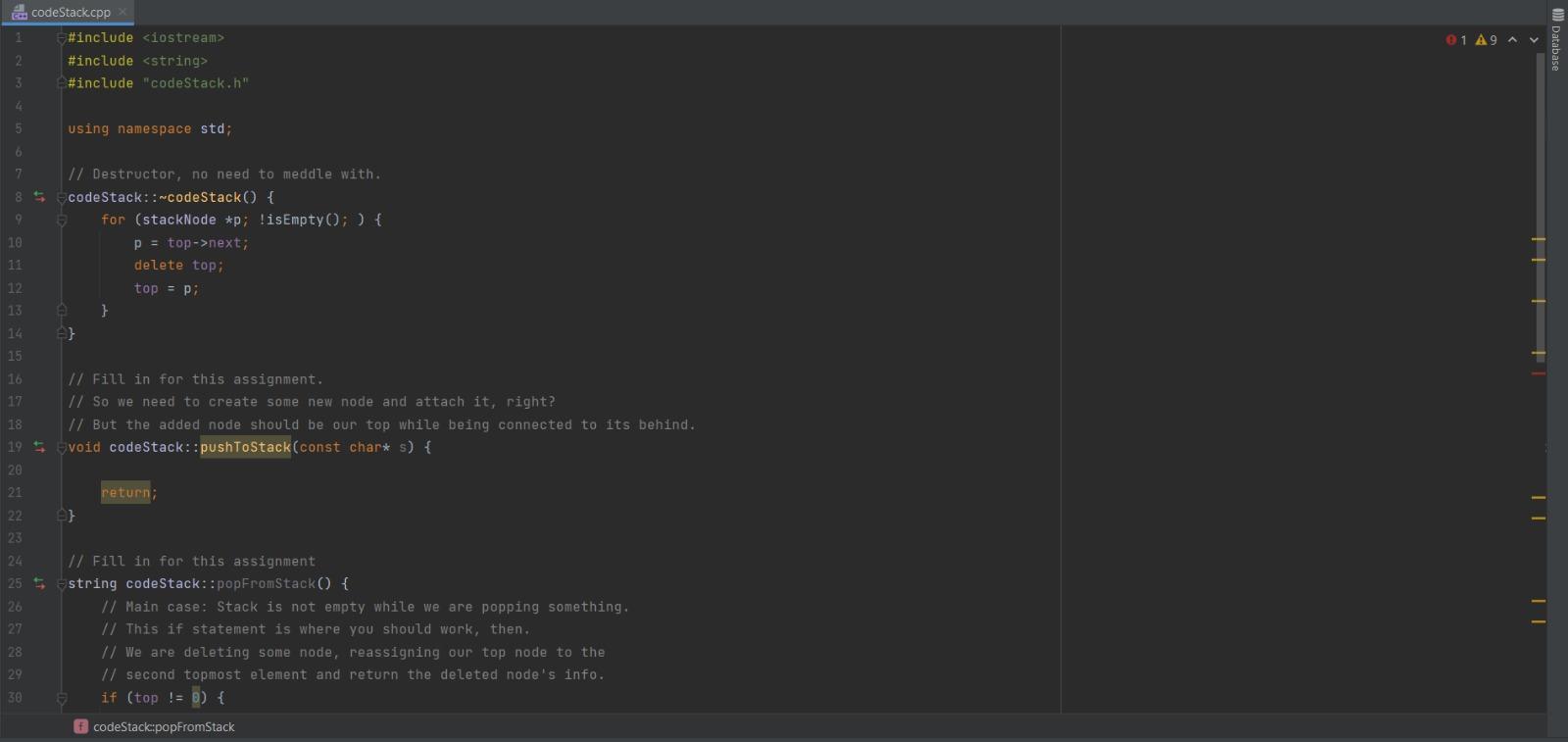 Solved Aim: To advance your skills using linked lists, | Chegg.com